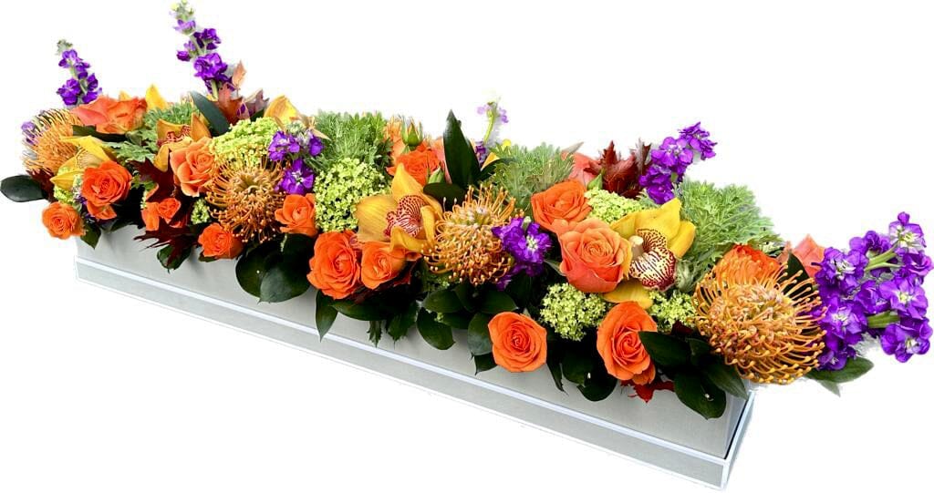 Luxury Rectangle Flower Box – Elegant Floral Gift |Florist London
