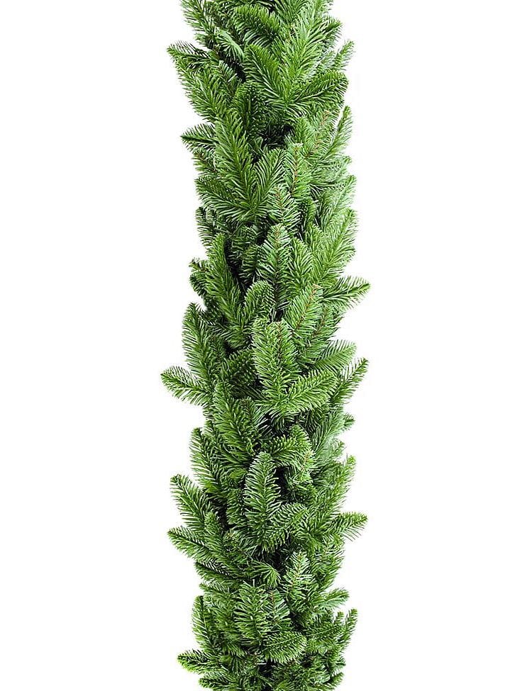 Plain Natural Spruce Garland – Fresh Festive Greenery | Florist London
